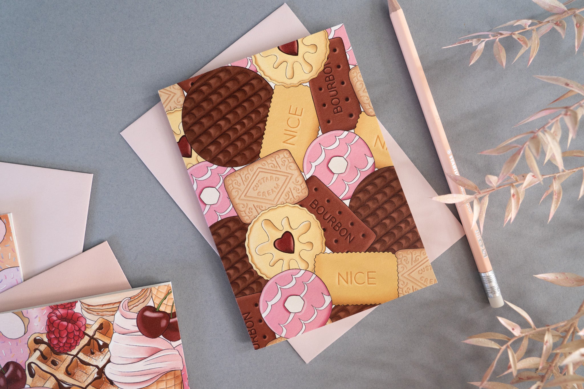 Biscuits Card – Hayley Jade Design Studio