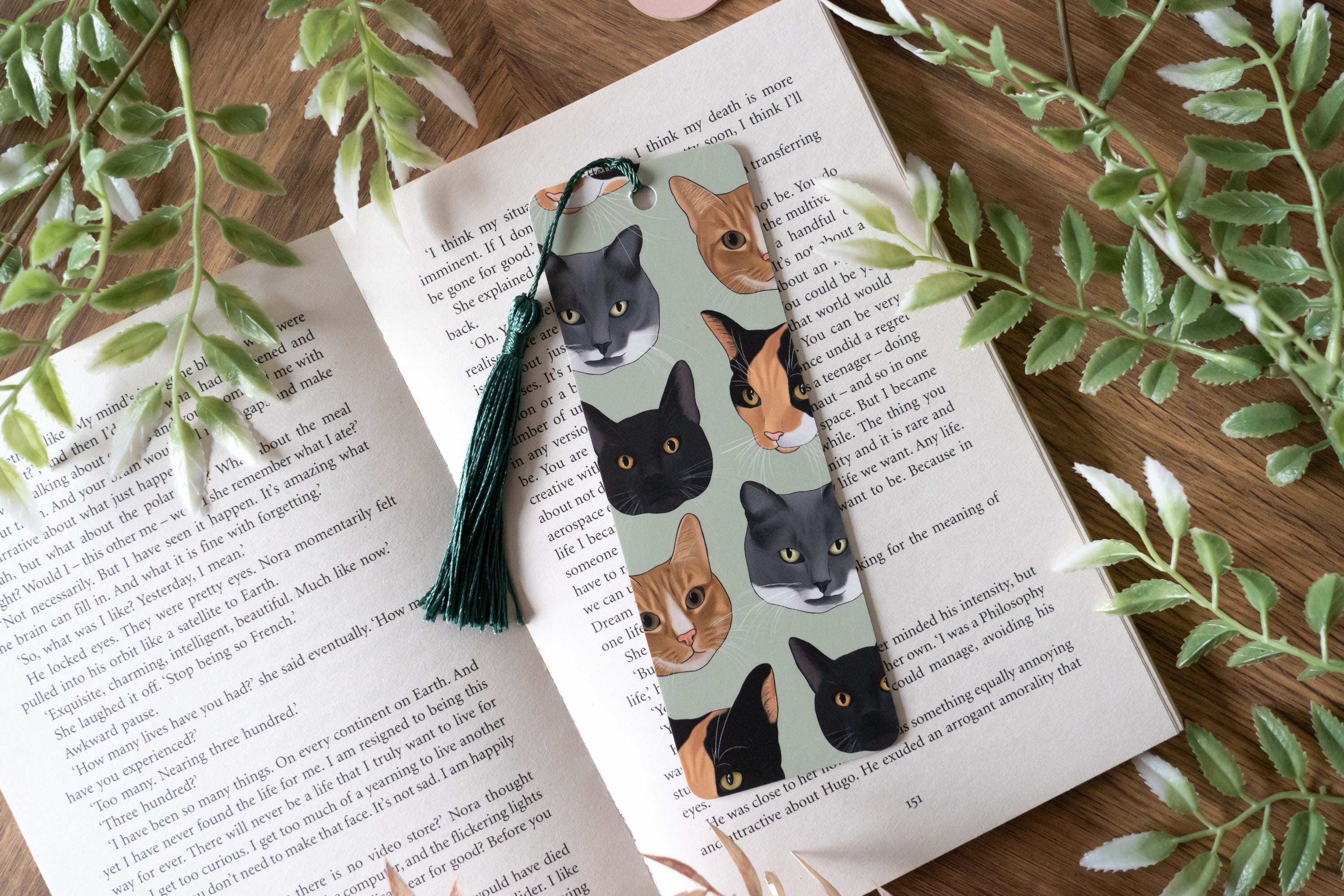 Cats Bookmark – Hayley Jade Design Studio