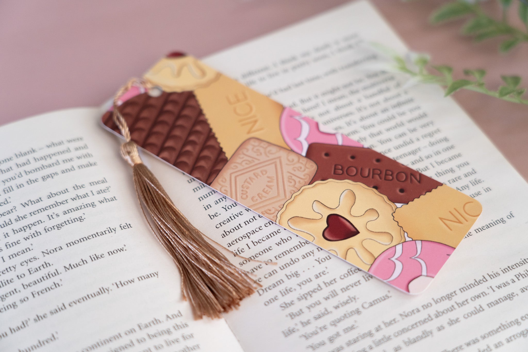 Biscuits Bookmark – Hayley Jade Design Studio