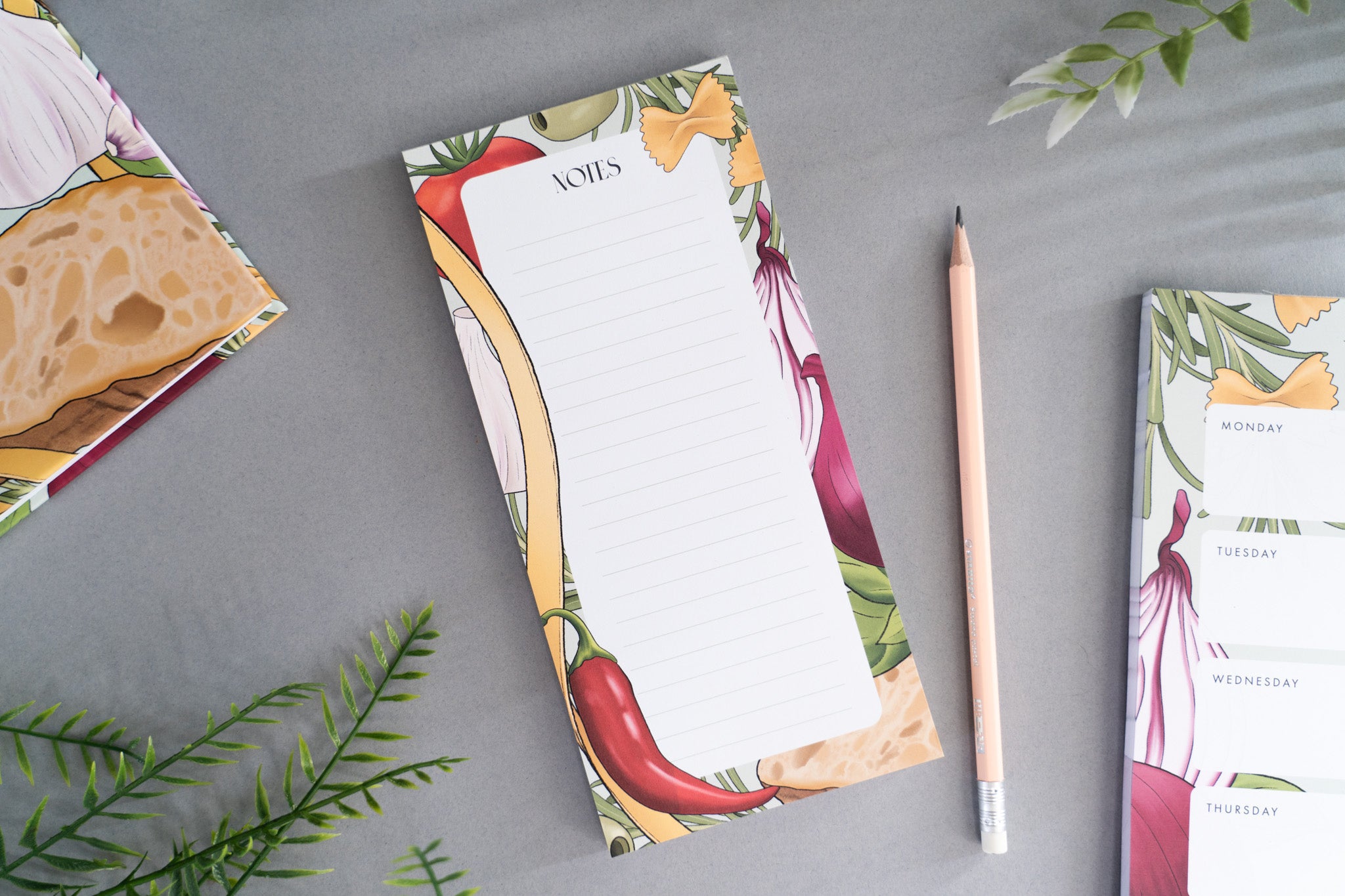 Pasta Notes List Pad – Hayley Jade Design Studio