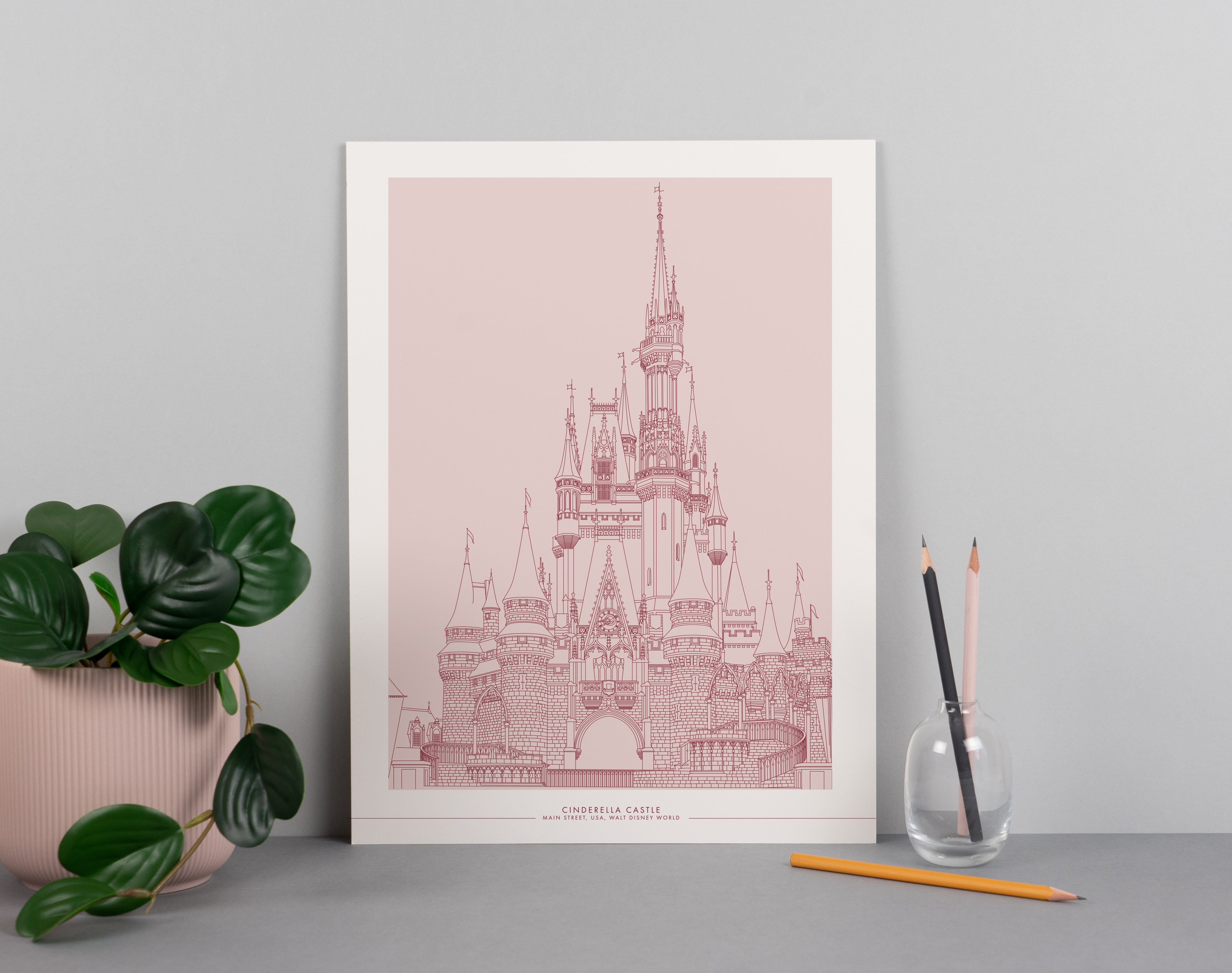 Florida Castle Print – Hayley Jade Design Studio